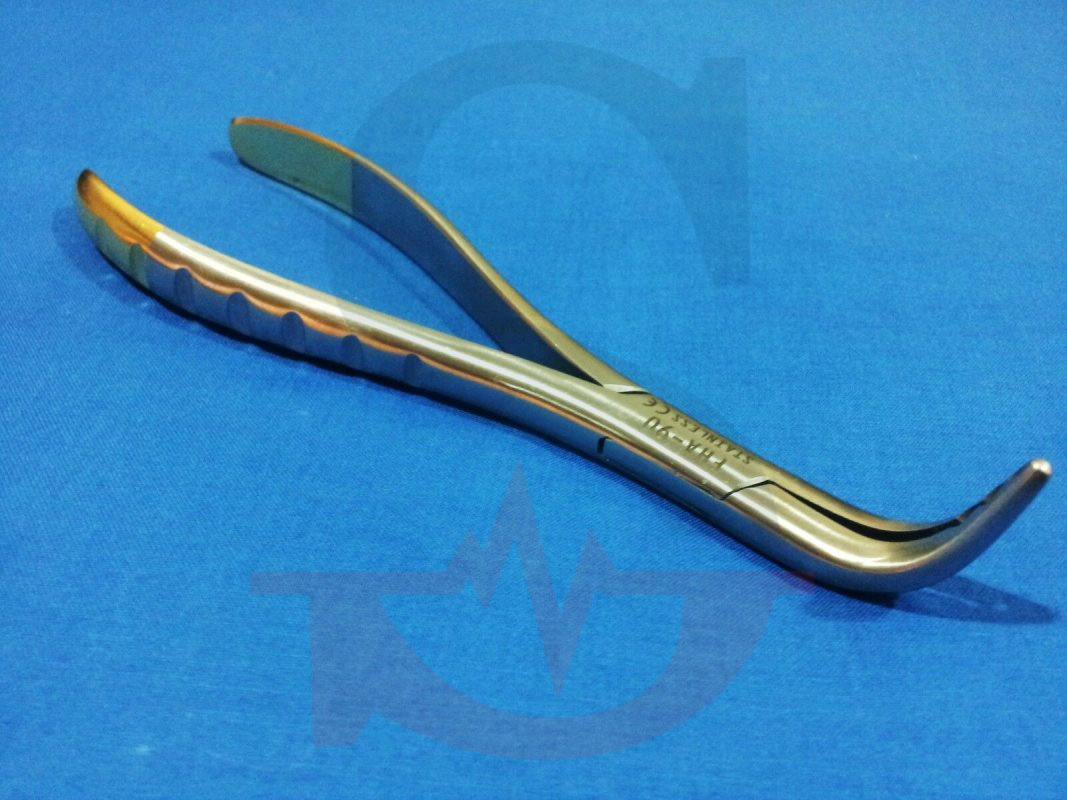 2 UPPER & LOWER ATRAUMATIC FISH HOOK ROOT TIP DENTAL EXTRACTING FORCEPS ...