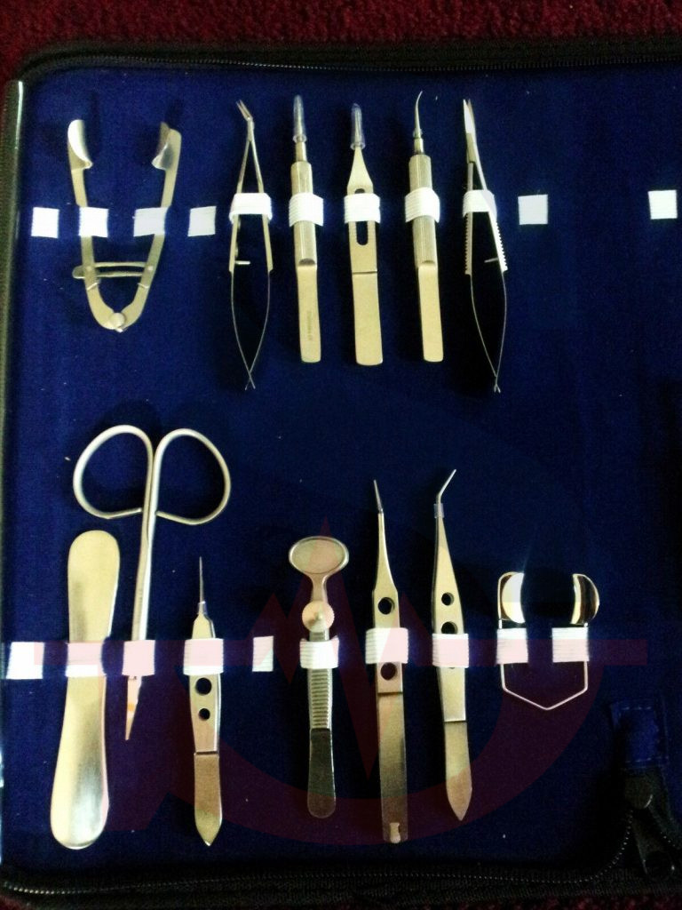 26 PC O.R GRADE BASIC OPHTHALMIC EYE MICRO SURGERY SURGICAL INSTRUMENTS ...